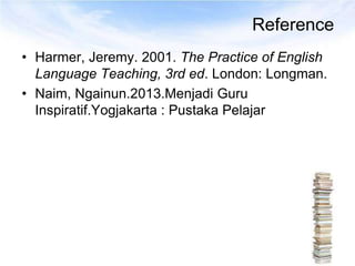 The analysis of good teacher model in teaching | PPT