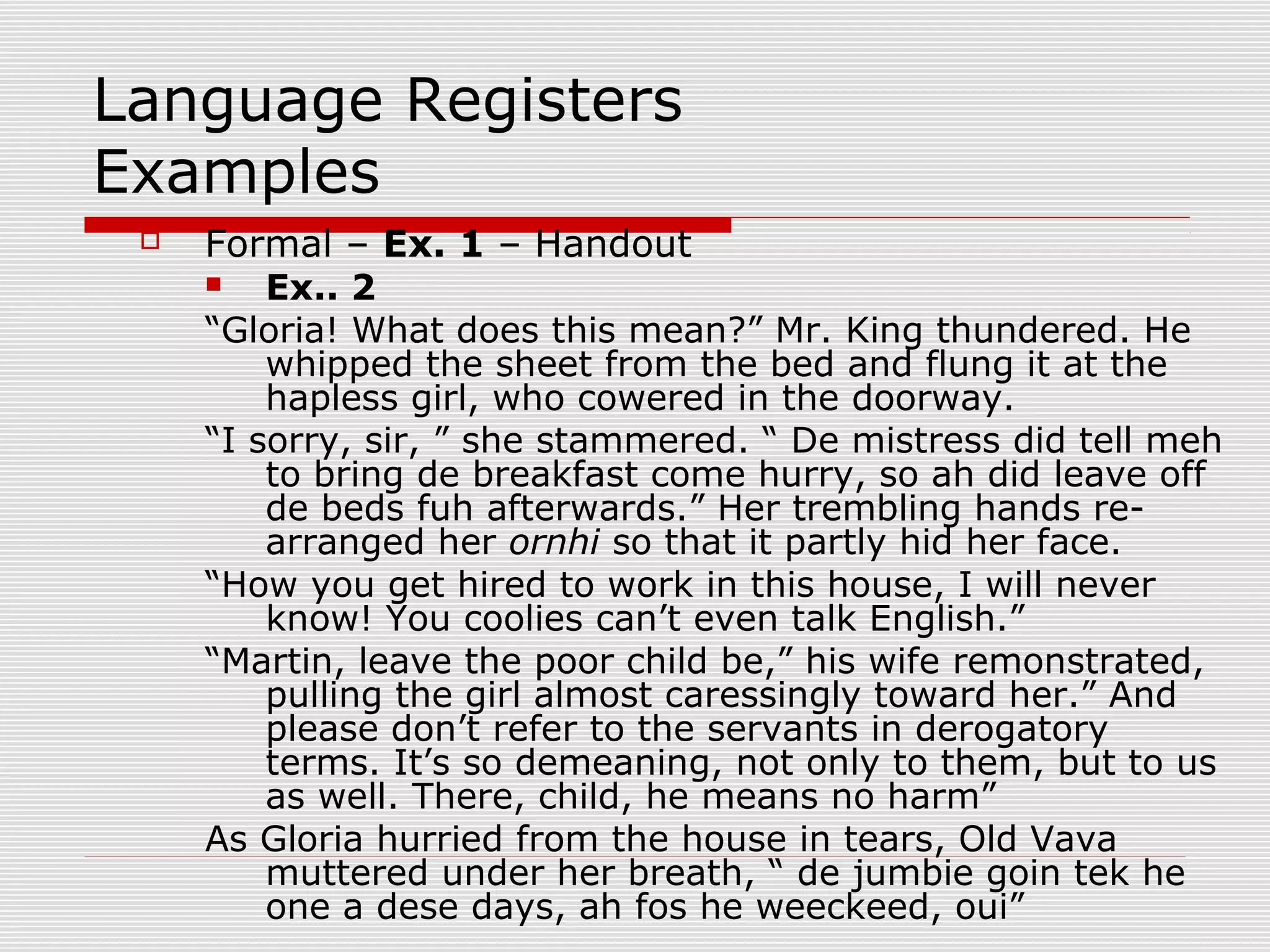 The analytical piece | PPT