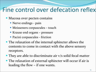 The anatomy and physiology of normal anorectum | PPT