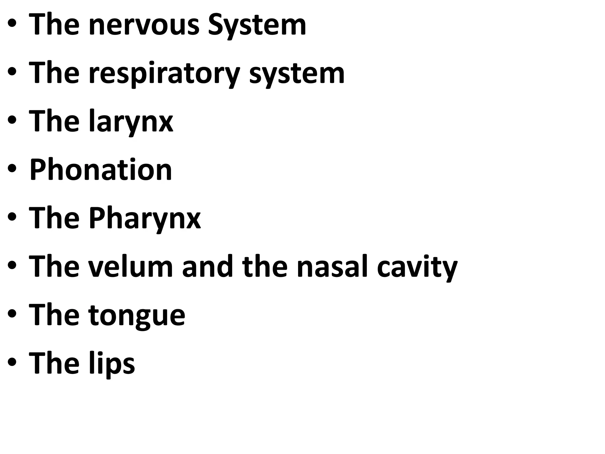 The Anatomy and Physiology of Speech Production(Phonetics) | PPTX