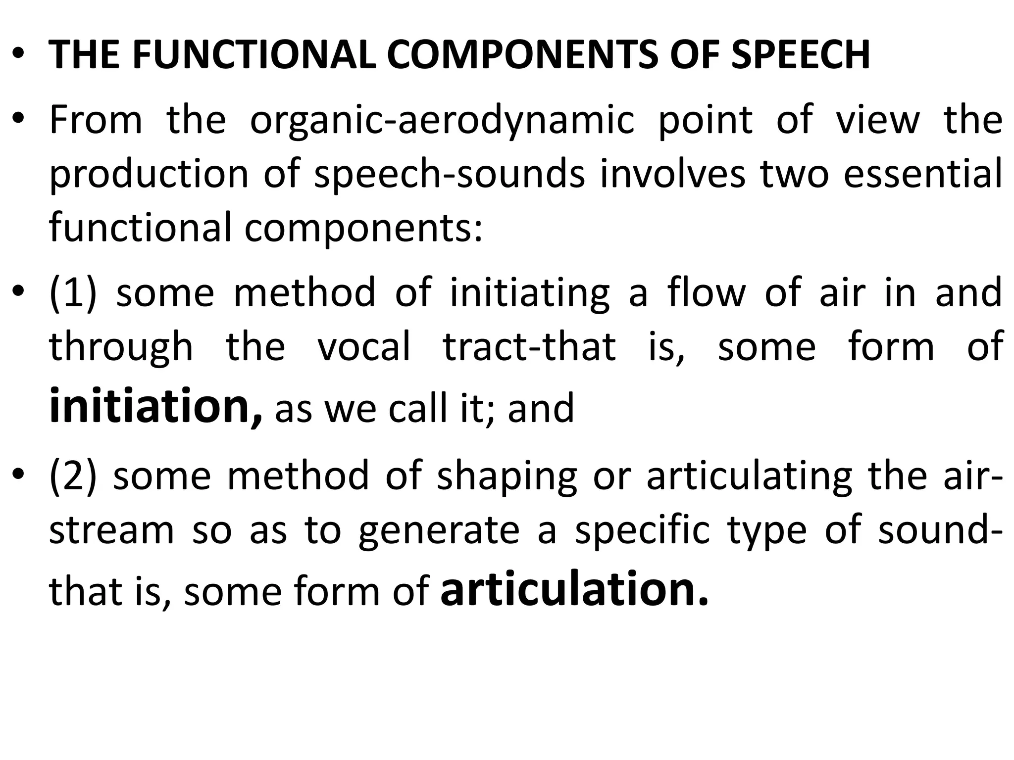 The Anatomy and Physiology of Speech Production(Phonetics) | PPTX