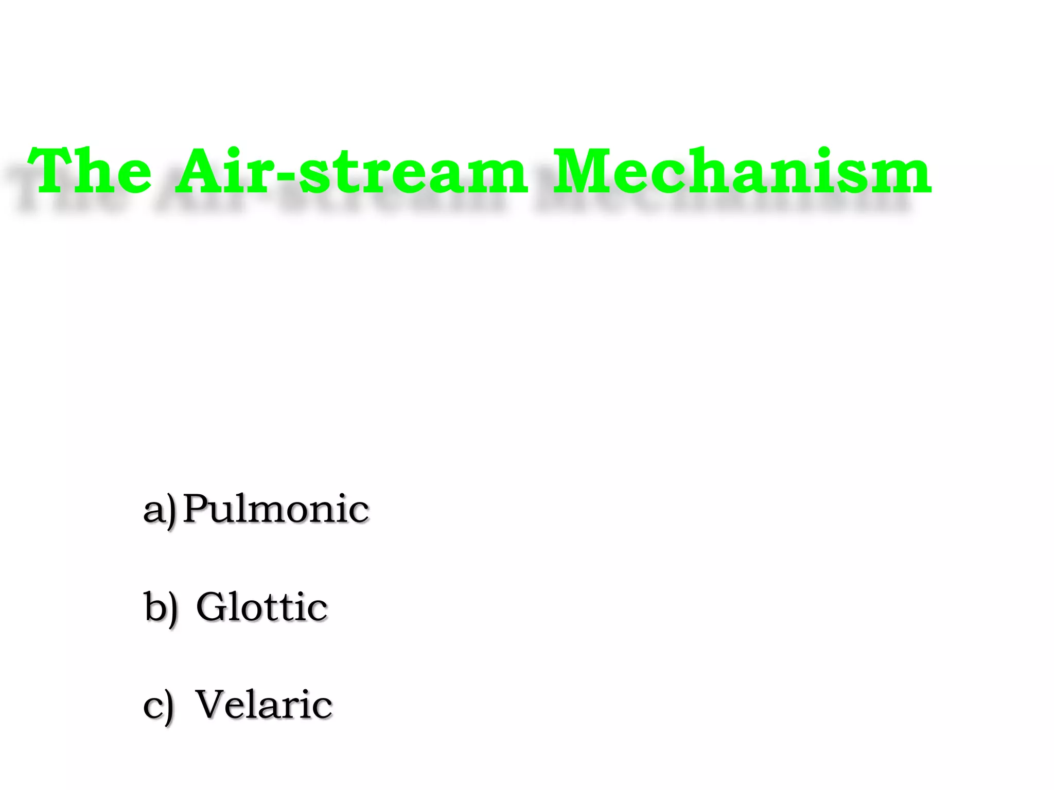 The Anatomy and Physiology of Speech Production(Phonetics) | PPTX