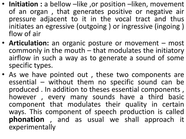 The Anatomy and Physiology of Speech Production(Phonetics) | PPTX