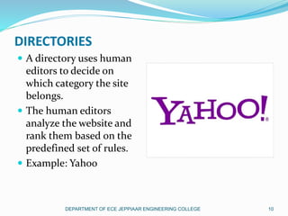 The anatomy and working of search engines | PPTX