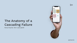 The anatomy of a cascading failure | PDF