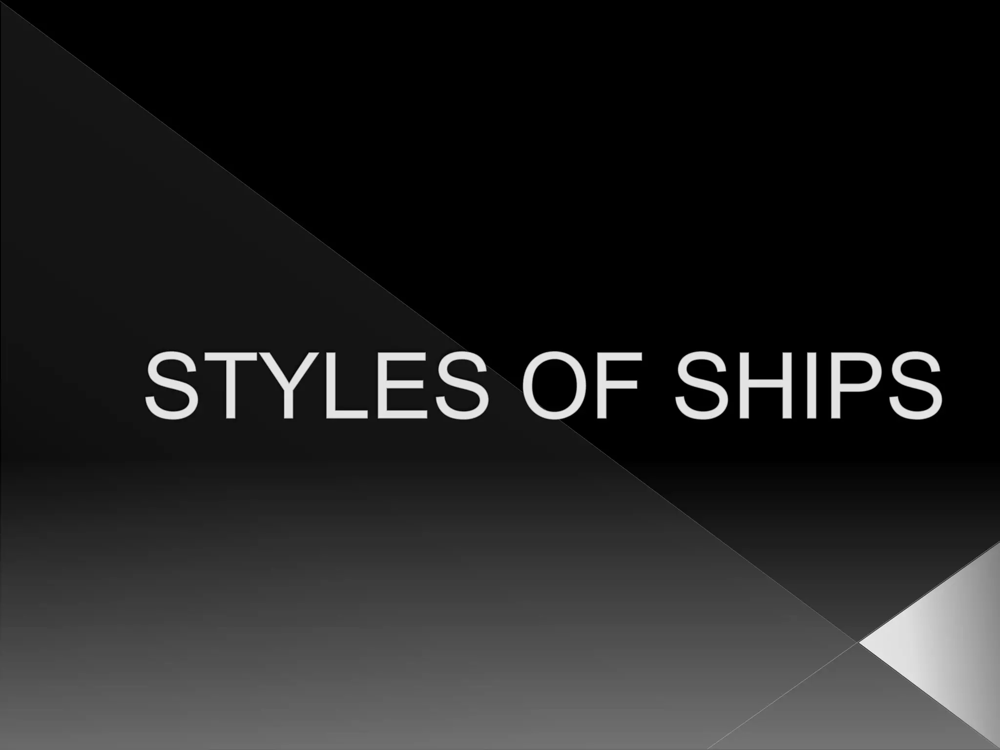 The anatomy of a cruise ship (report) | PPTX