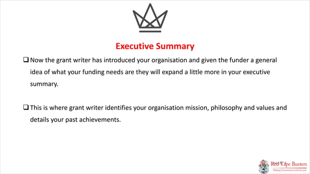 The anatomy of a grant proposal | PPT