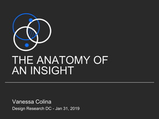 The anatomy of an insight | PPT
