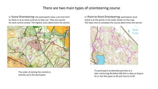 The anatomy of an orienteering course | PPTX