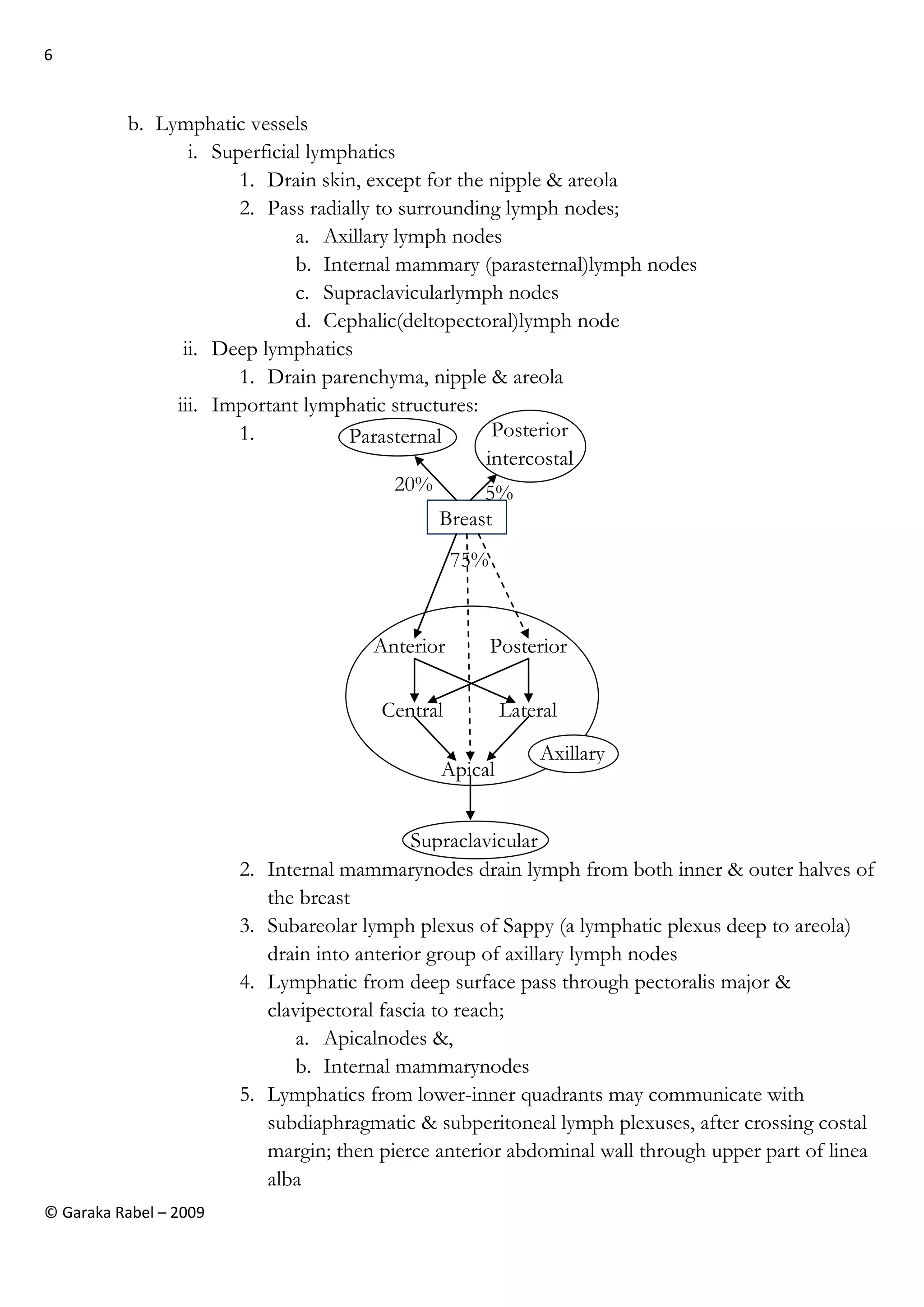 The Anatomy of Breast | DOCX