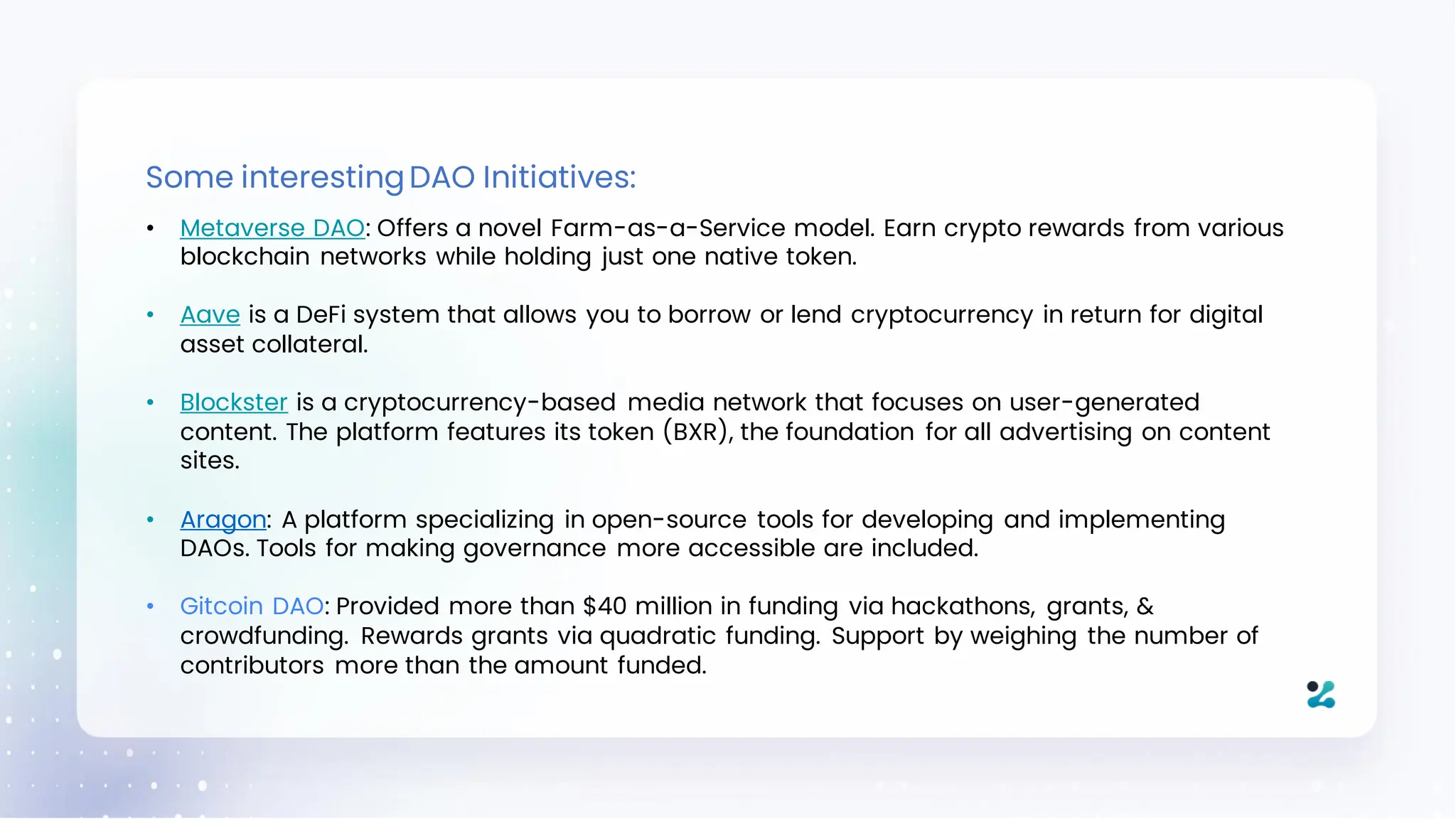 The Anatomy of a DAO–Understanding the inner workings of decentralized ...