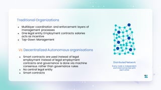 The Anatomy of a DAO–Understanding the inner workings of decentralized ...