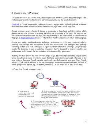 The Anatomy of GOOGLE Search Engine | PDF