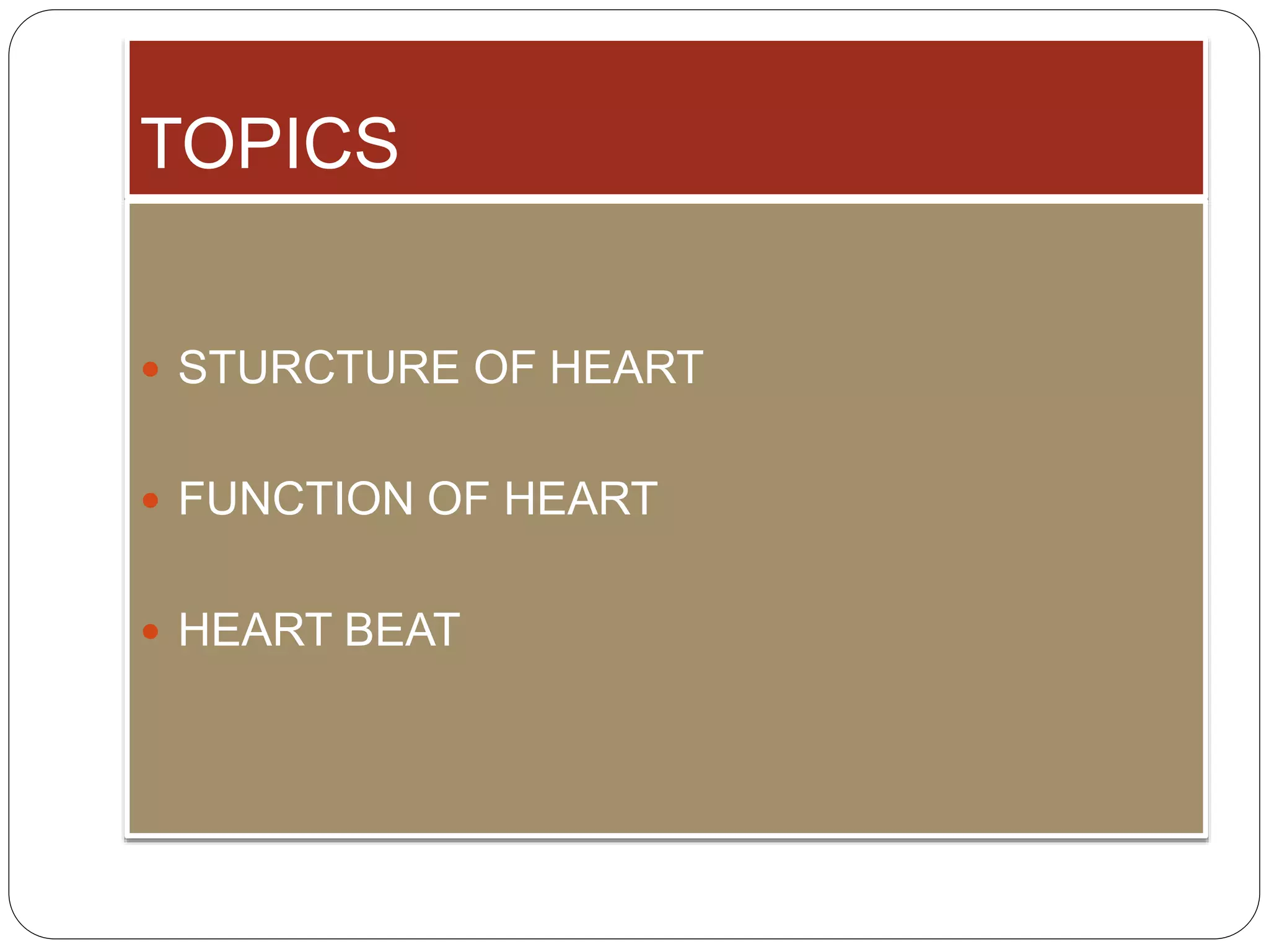 The Anatomy Of Heart | PPTX