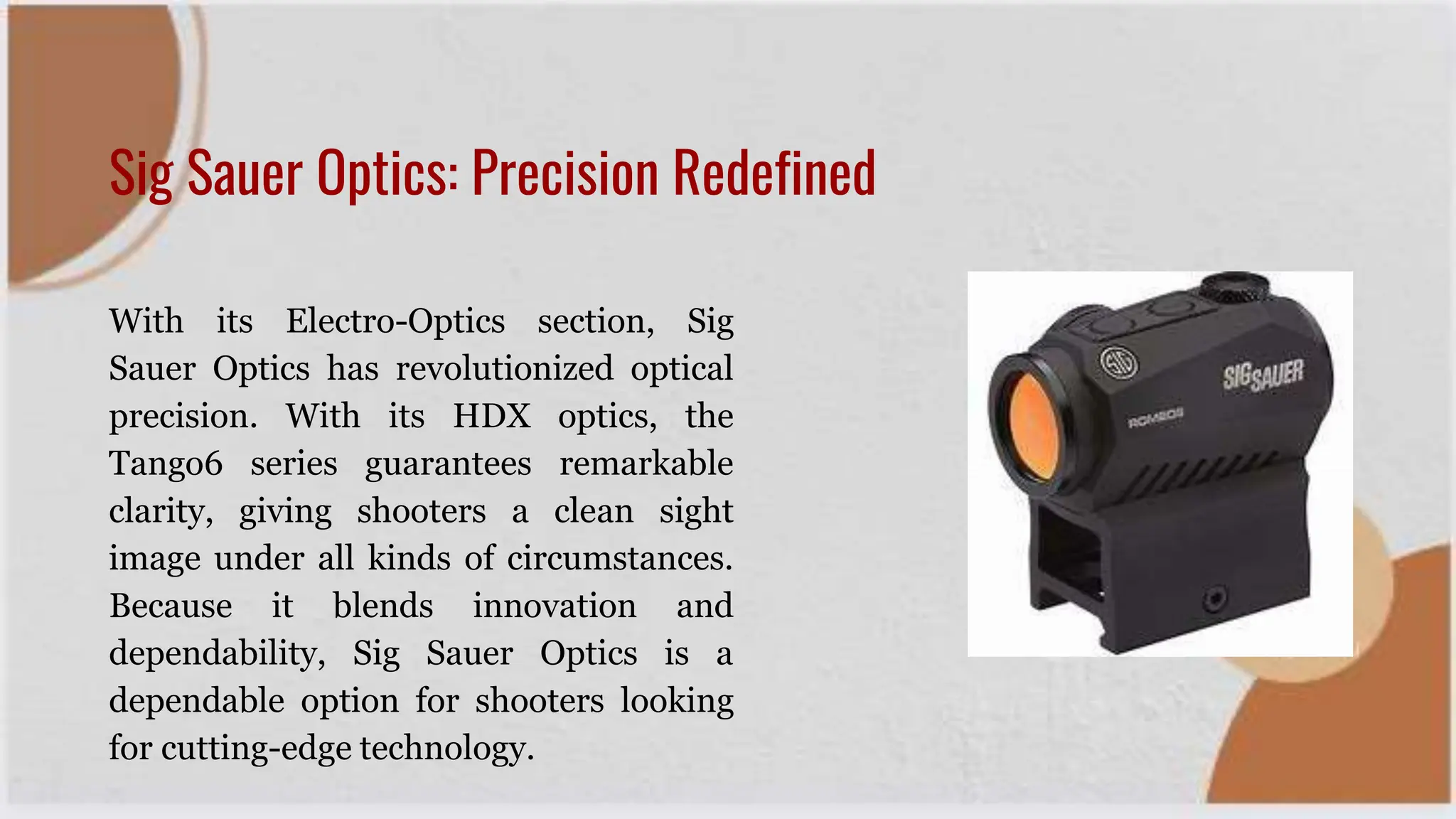 The Anatomy Of Rifle Scope Functionality | PPT