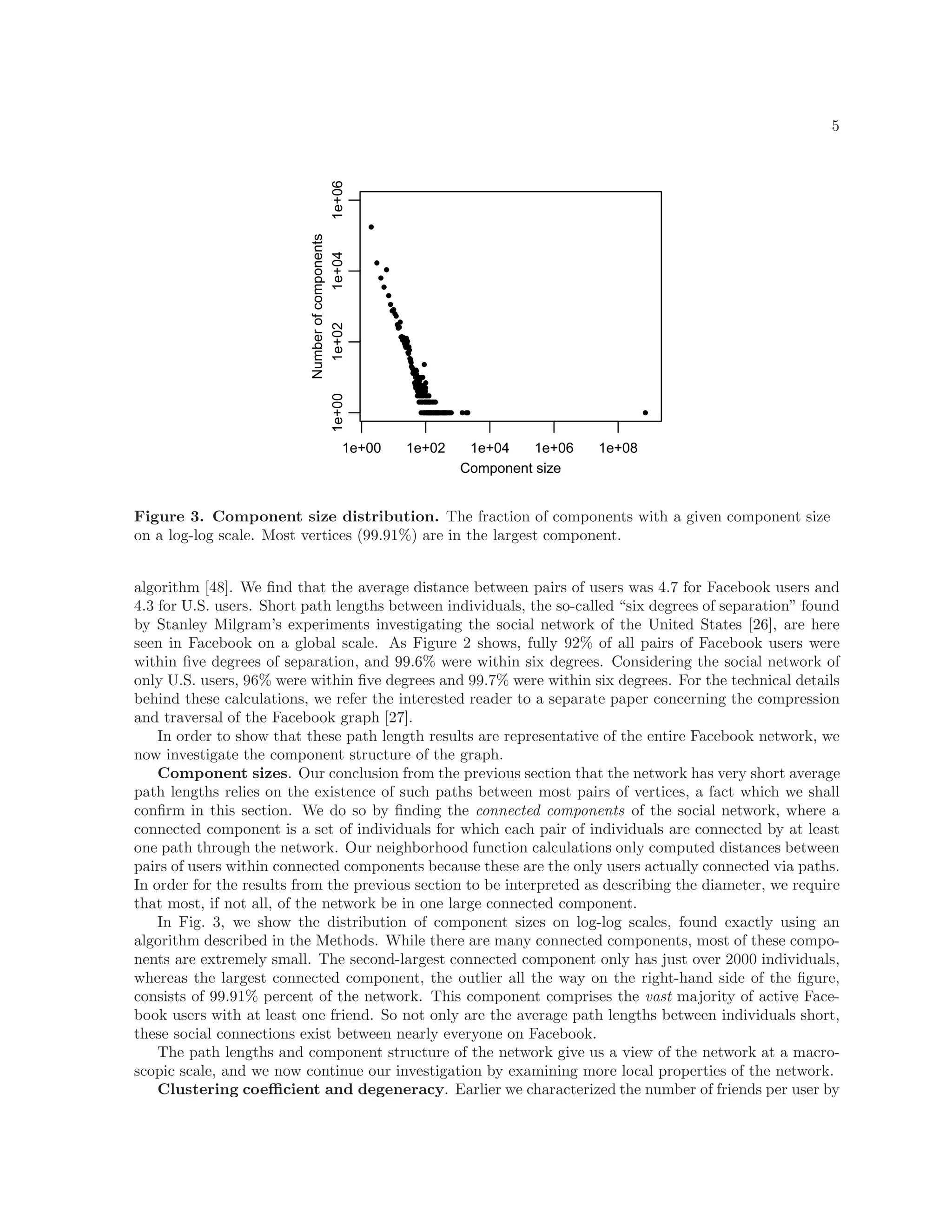The anatomy of the Facebook social graph | PDF
