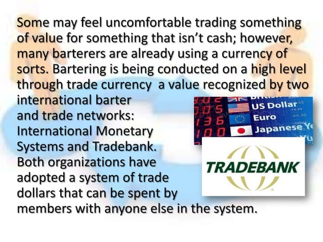 The ancient art of bartering moves(finished) | PPT