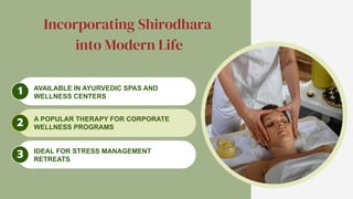 Shirodhara: The Ancient Art of Shirodhara | PDF