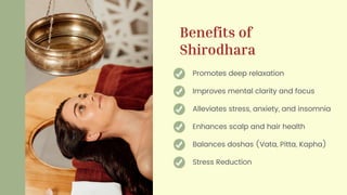 Shirodhara: The Ancient Art of Shirodhara | PDF