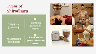 Shirodhara: The Ancient Art of Shirodhara | PDF