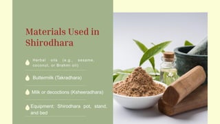 Shirodhara: The Ancient Art of Shirodhara | PDF