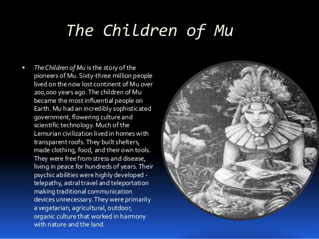 The ancient civilization of lemuria