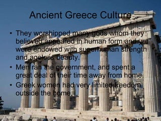 The ancient greece project by Marketta and Temekia | PPT