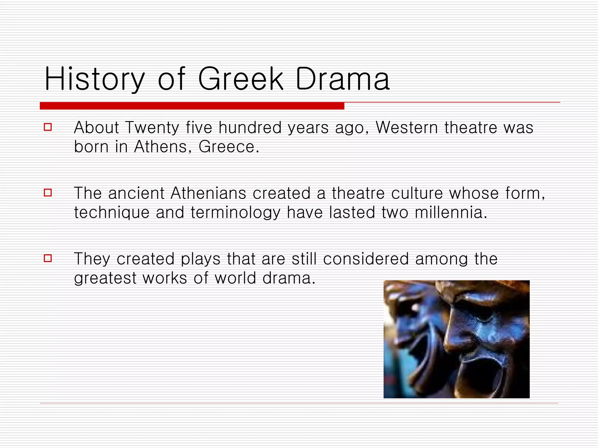 The Ancient Greek Theatre | PPT