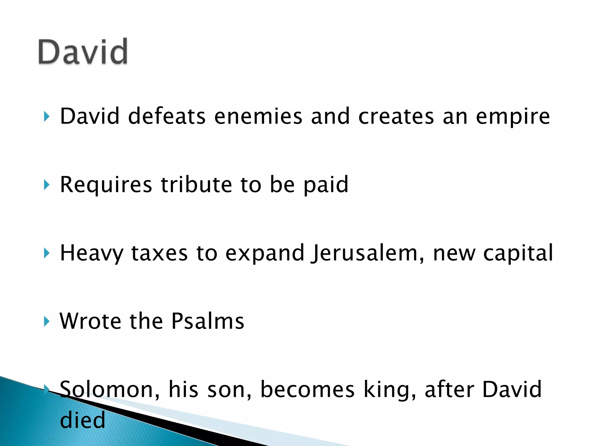 The Ancient Israelites 2009 | PPT