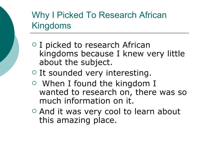 The Ancient Kingdom Of Mali | PPT