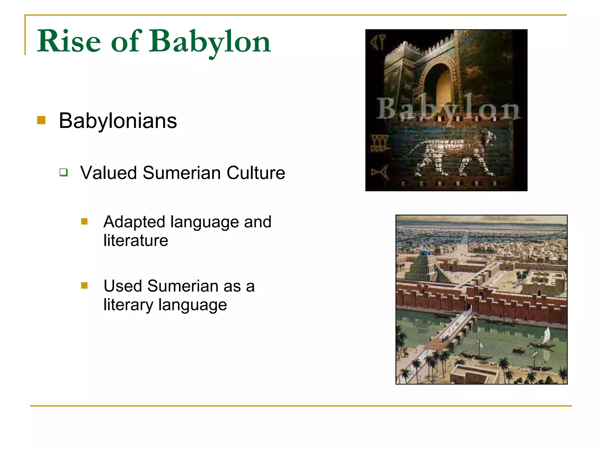 The ancient middle east mesopotamian literature2 | PPT