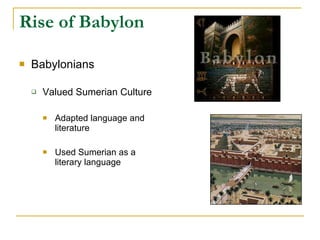 The ancient middle east mesopotamian literature2 | PPT