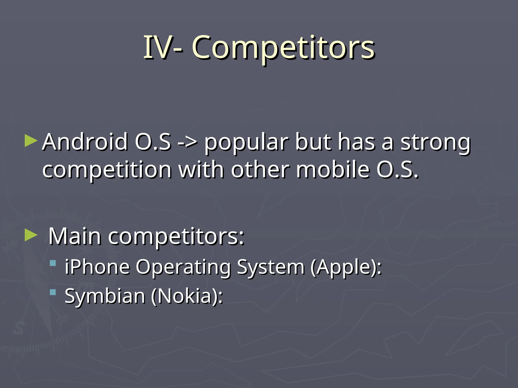 The Android Operating System For Aimlppt