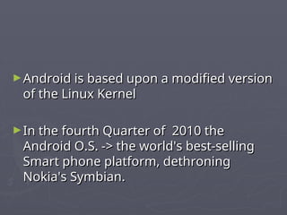 The Android Operating System for aiml.ppt