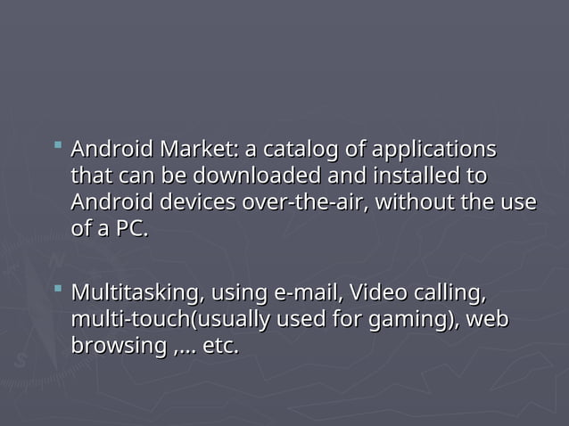 The Android Operating System for aiml.ppt