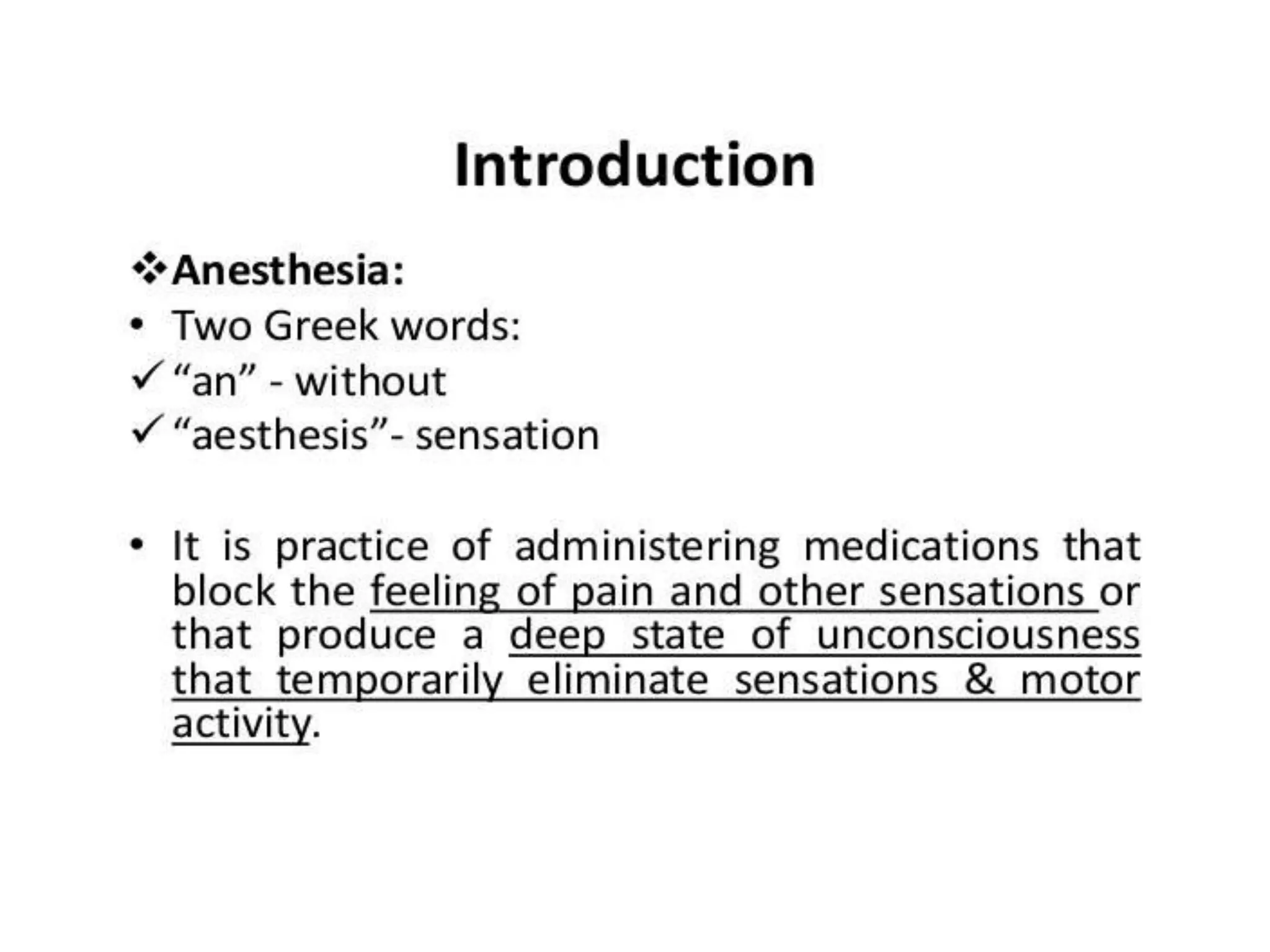The anesthesia of birds and lab animals | PPT