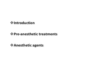 The anesthesia of birds and lab animals | PPTX