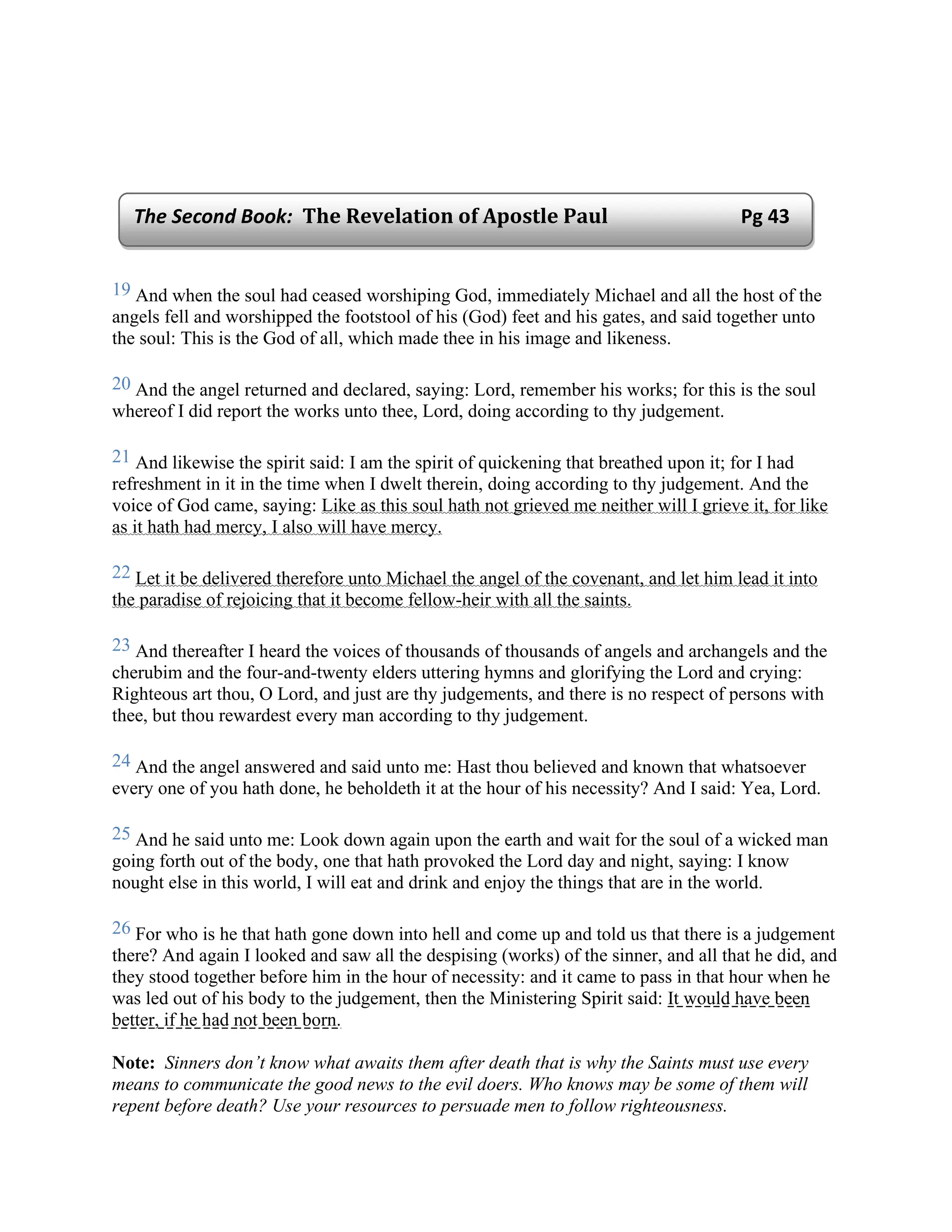 The Angel Among us : Gracious man with God's mantle | PDF