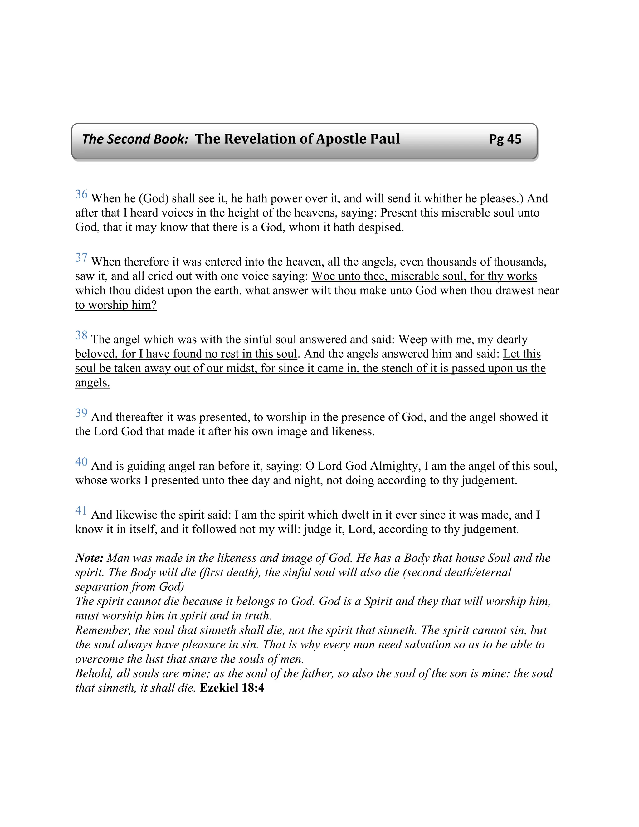 The Angel Among us : Gracious man with God's mantle | PDF