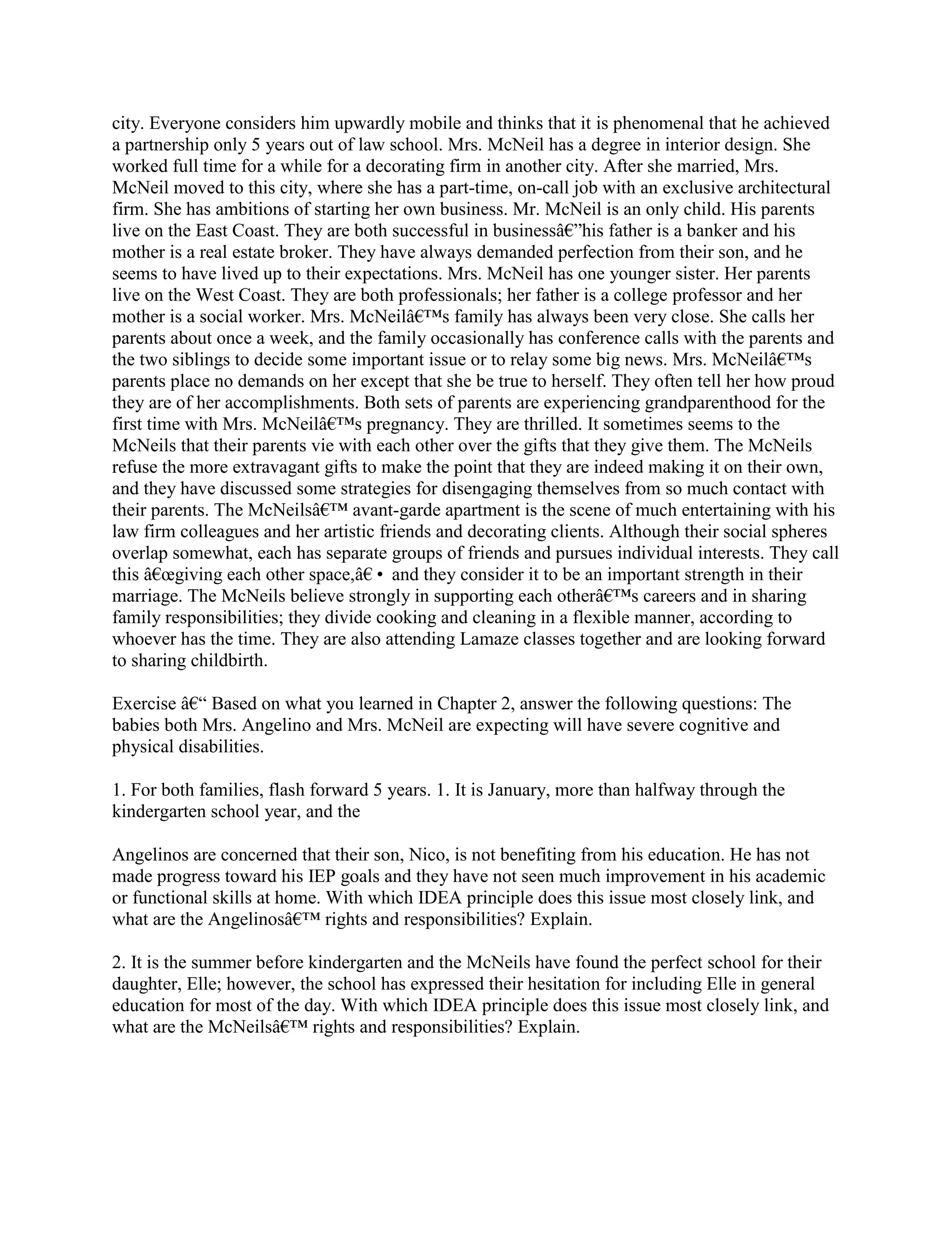 The Angelino & McNeil Family- A Tale of Two Families The Angelino Fami.docx