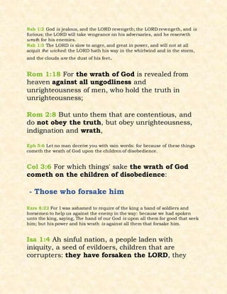 The Anger of God | PDF