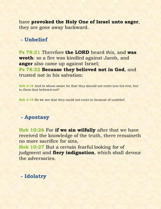 The Anger of God | PDF