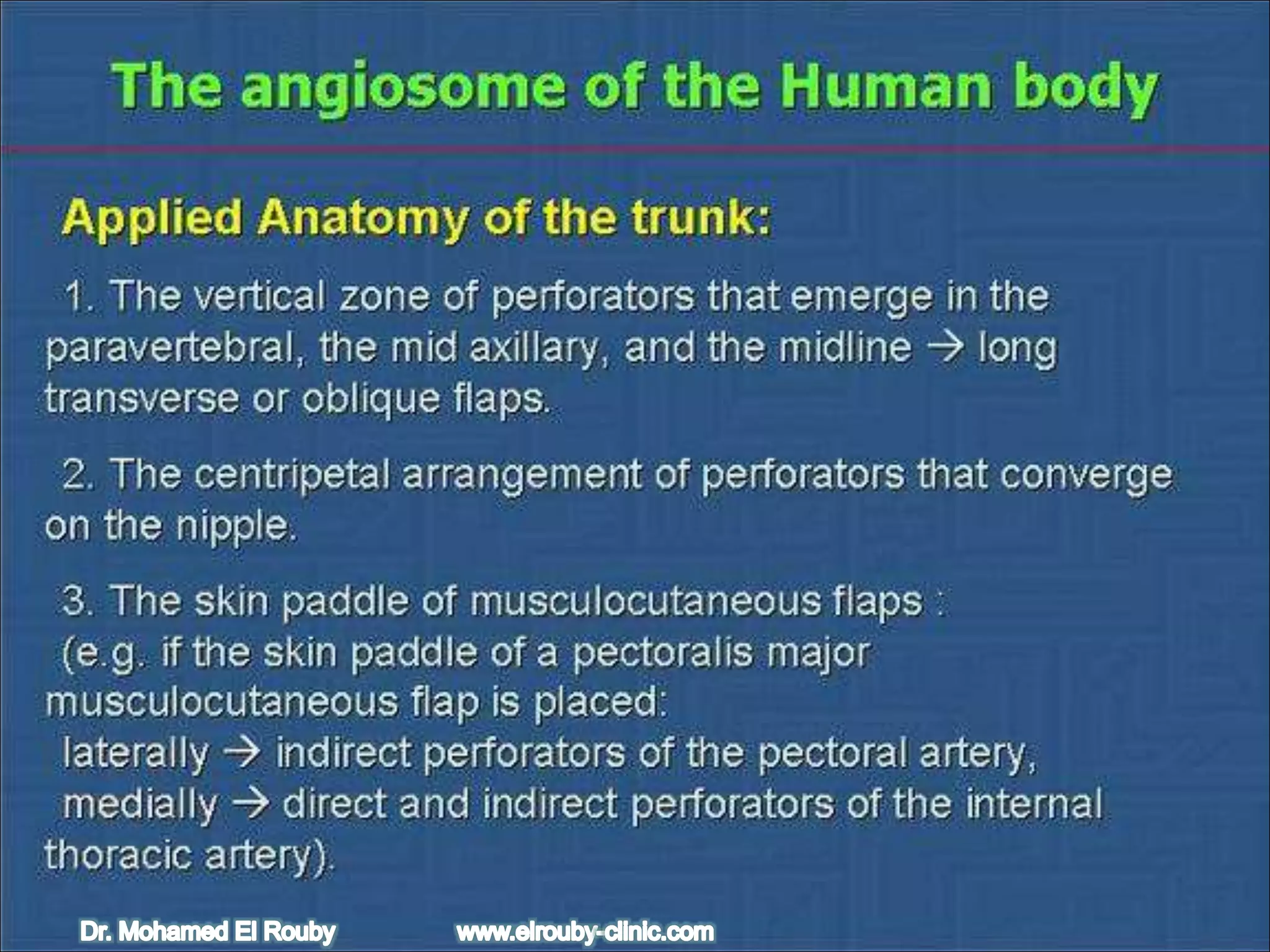 The angiosomes of human body | PPT