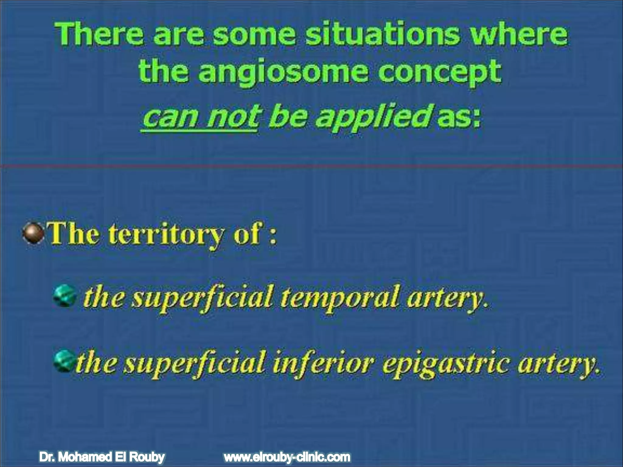 The angiosomes of human body | PPT