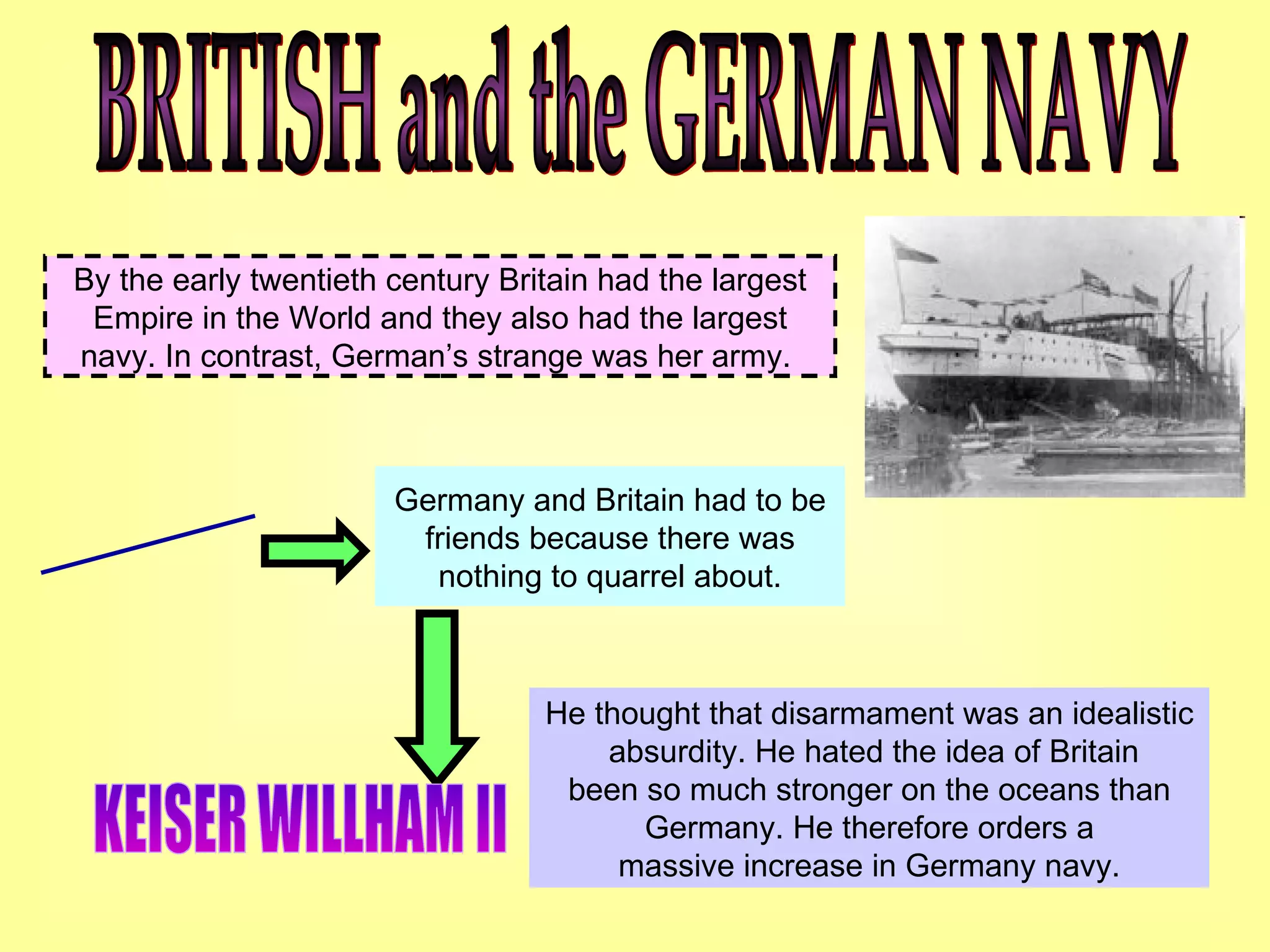 The anglo german naval race | PPT