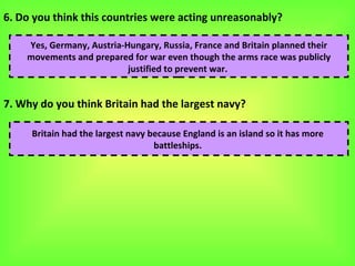 The anglo german naval race | PPT