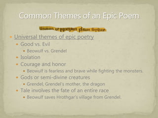 The Anglo-Saxon Age and Beowulf | PPTX