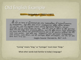 The Anglo-Saxon Age and Beowulf | PPTX