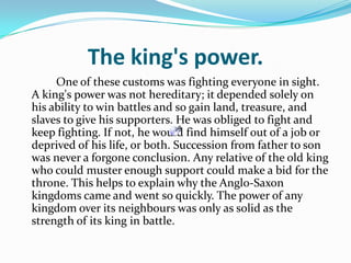 The anglo saxon era 1 | PPTX