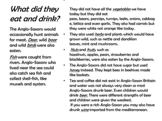 The anglo saxons | PPTX